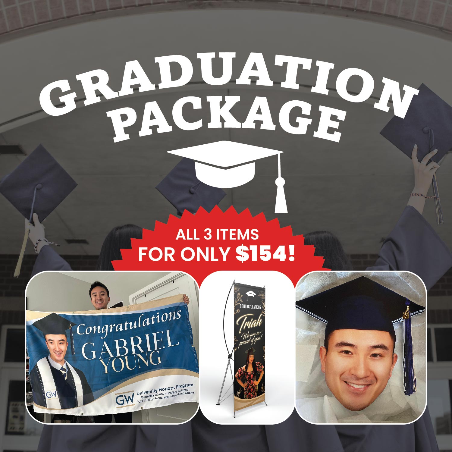 GRADUATION PACKAGE PROMO – Docs and Images